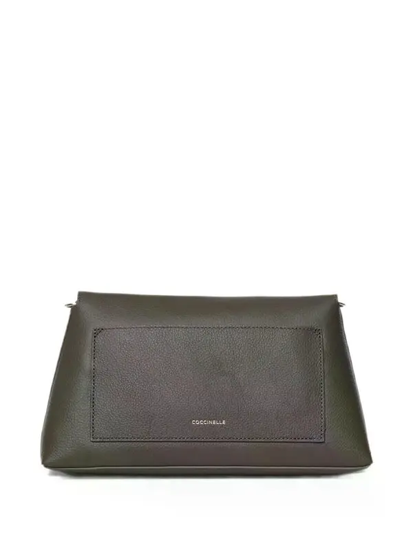 COCCINELLE Medium Nikla Grained-leather Shoulder Bag