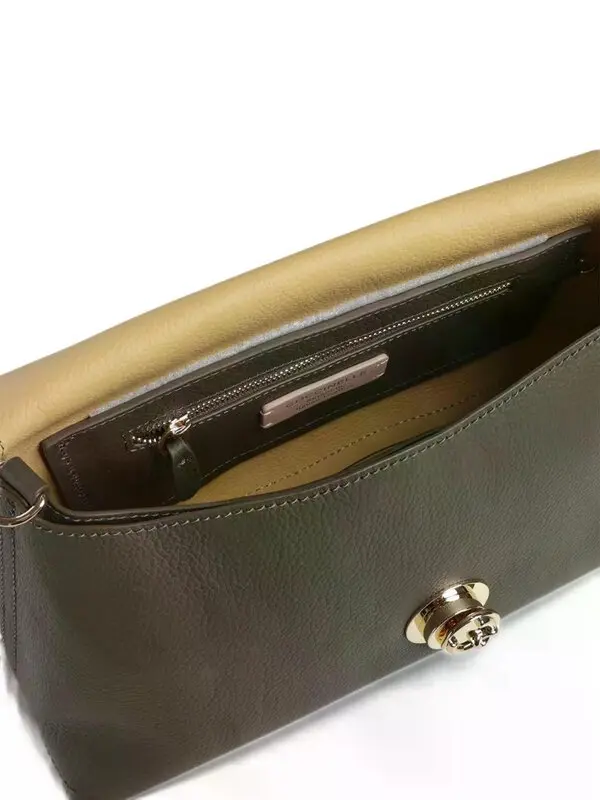COCCINELLE Medium Nikla Grained-leather Shoulder Bag