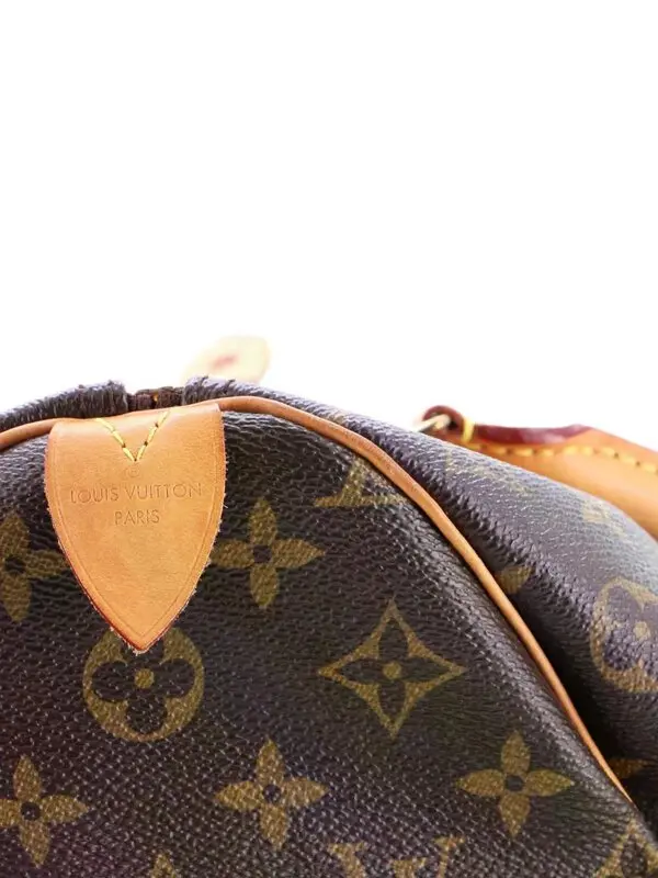 LOUIS VUITTON Speedy Handbag Monogram Canvas 35 Satchel