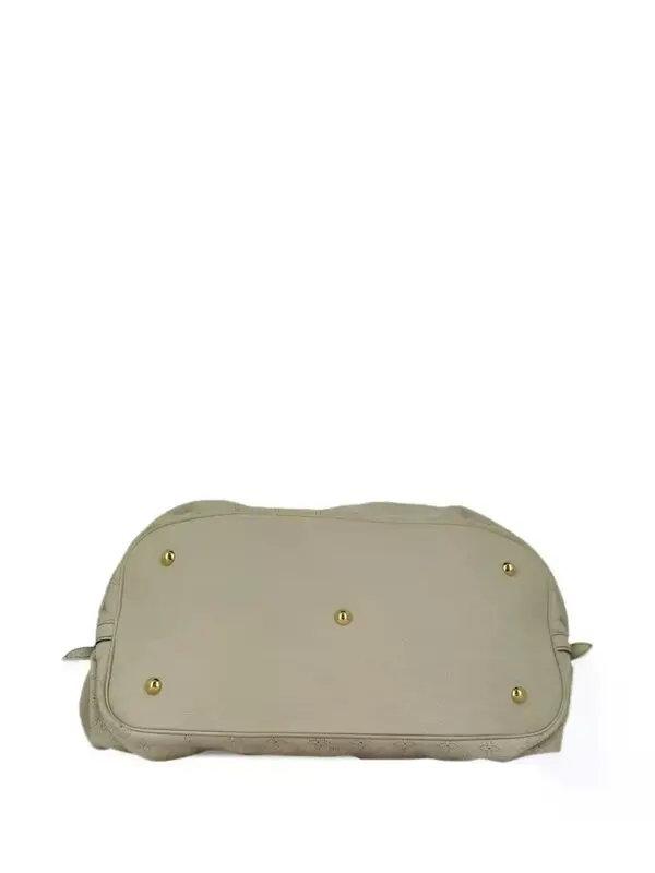 LOUIS VUITTON 2007 Monogram Mahina Xl Hobo Bag - Neutrals