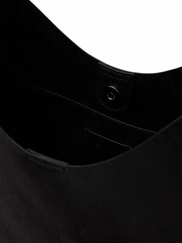 Dkny Knot-detail Pebbled-effect Tote Bag