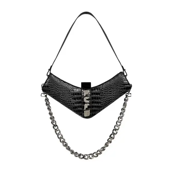 PCFG Boomerang Shoulder Bag - Black