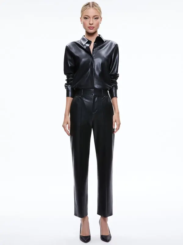 Alice + Olivia Ming Vegan Pant