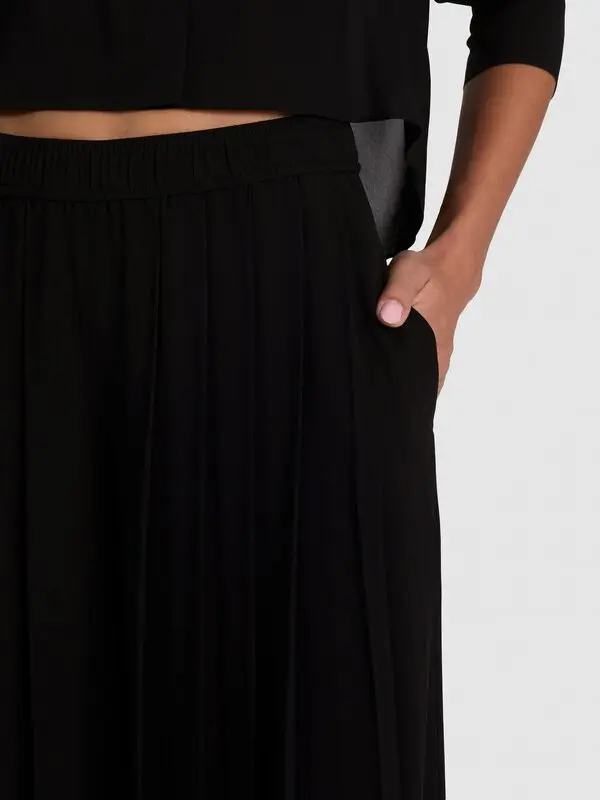 Alice + Olivia Jenna Pleated Wide Leg Pant