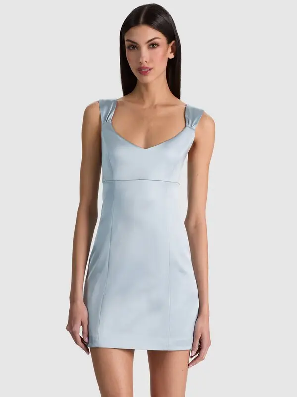 Alice + Olivia Renee Fitted Mini Dress
