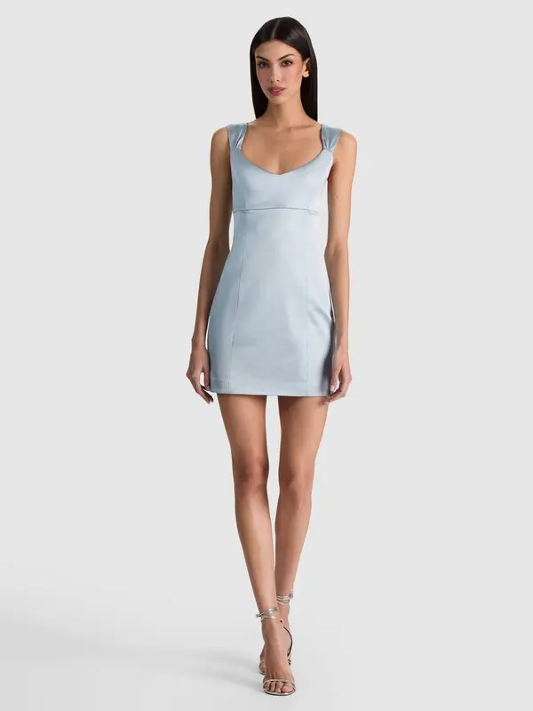 Alice + Olivia Renee Fitted Mini Dress