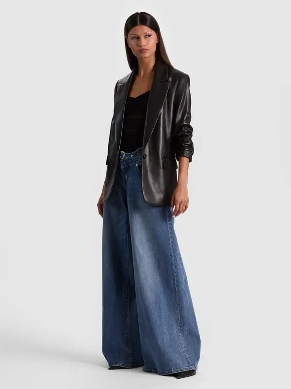 Alice + Olivia Denny Vegan Blazer