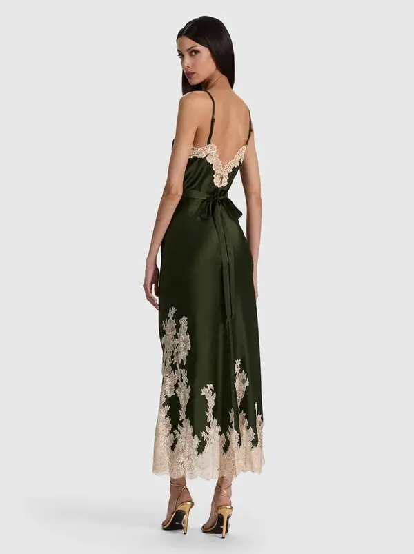 Alice + Olivia Julietta Lace Slip Dress