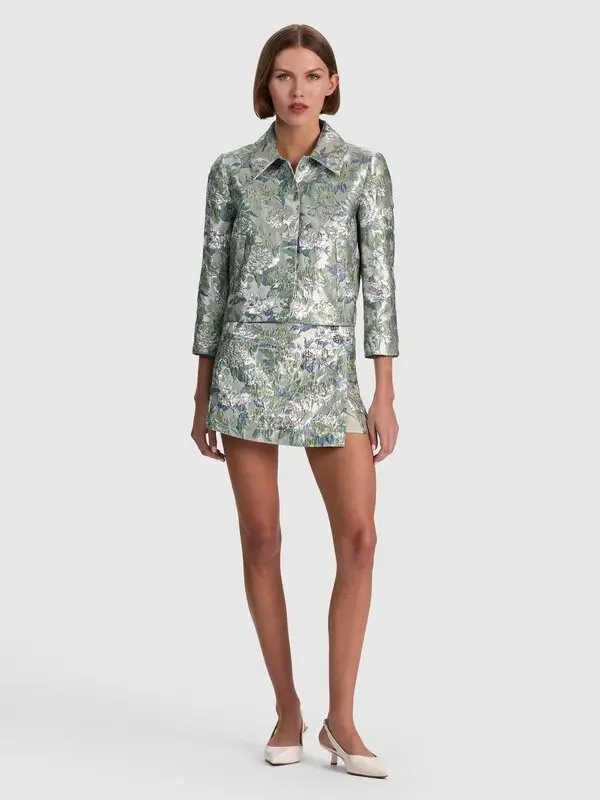 Alice + Olivia Weston Cropped Jacket