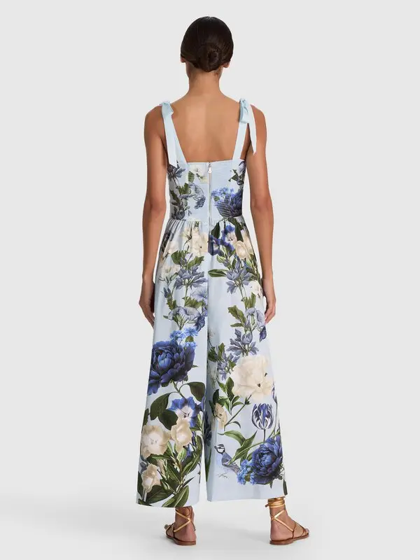 Alice + Olivia Rosalee Wide Leg Jumpsuit