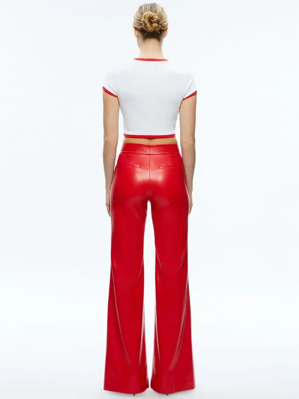 Alice + Olivia Dylan Vegan Pant