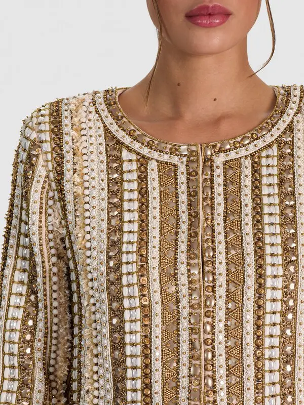 Alice + Olivia Kidman Embellished Jacket