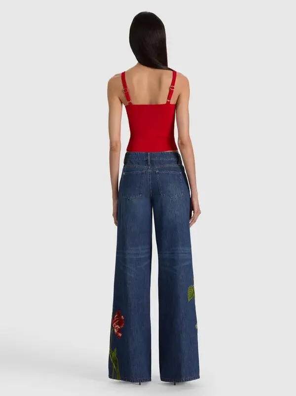 Alice + Olivia Devin Side Panel Tank