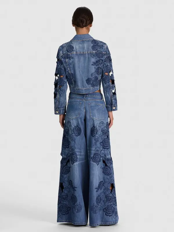 Alice + Olivia Chloe Denim Jacket