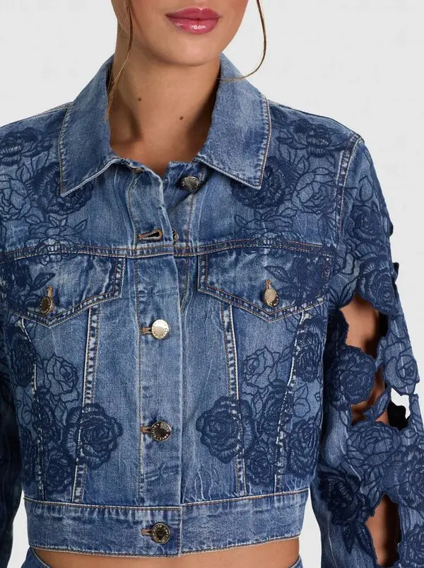 Alice + Olivia Chloe Denim Jacket
