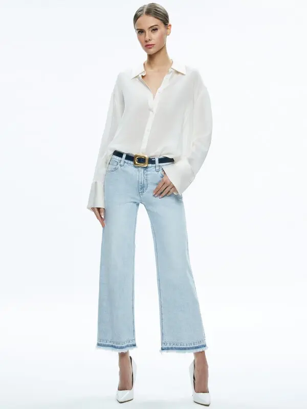 Alice + Olivia Letty Buckle Belt