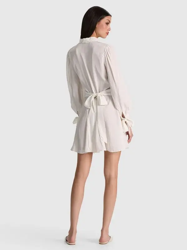 Alice + Olivia Deborah Mini Shirt Dress