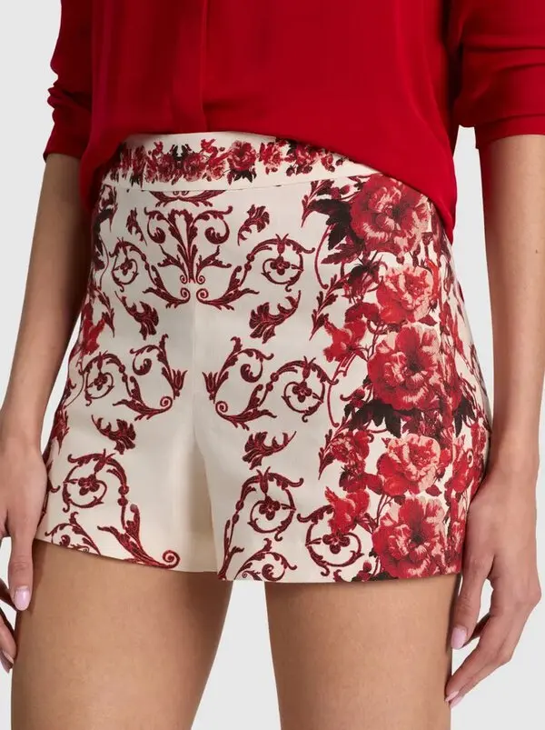 Alice + Olivia Hera Linen Short
