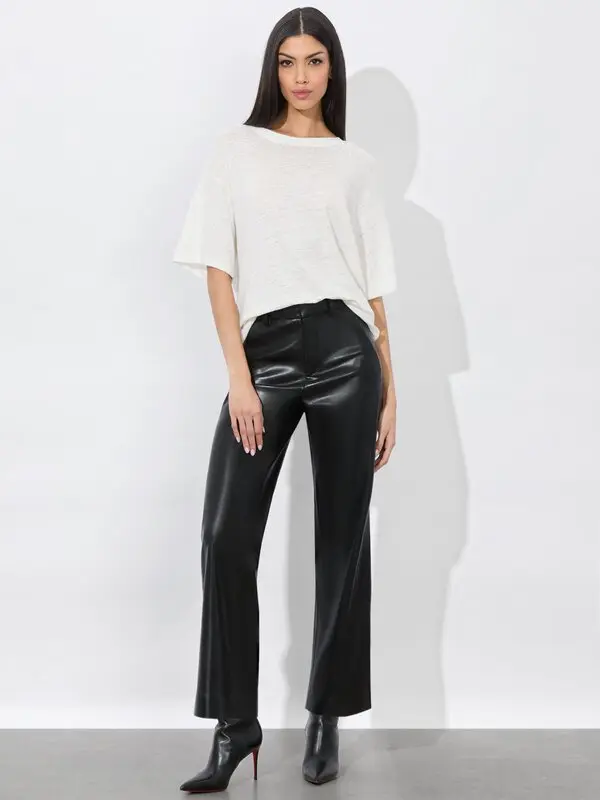 Alice + Olivia Alexander Vegan Trouser