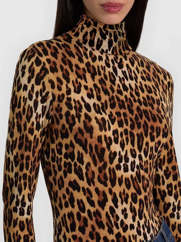 Alice + Olivia Delaina Turtleneck Top