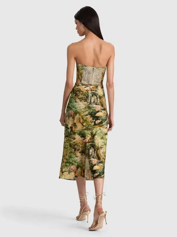 Alice + Olivia Maeve Slip Skirt