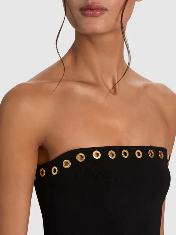 Alice + Olivia Alison Grommet Tube Top