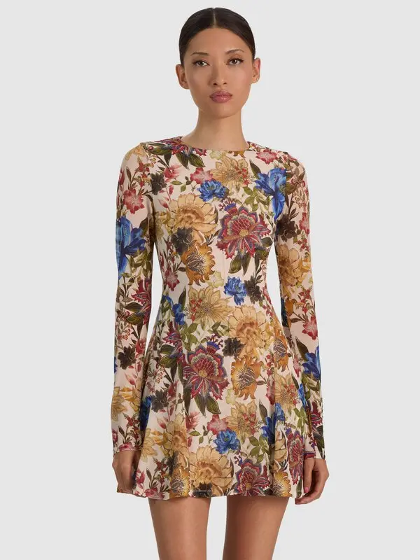 Alice + Olivia Delora Mini Dress