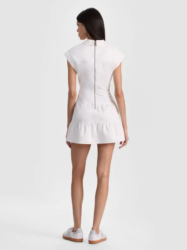 Alice + Olivia Mila Denim Mini Dress