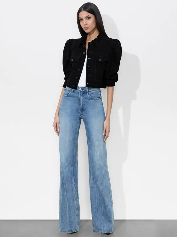 Alice + Olivia Lana Suede Jacket