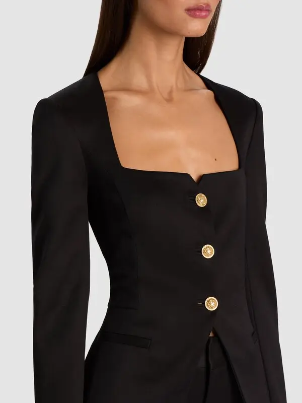 Alice + Olivia Trisha Fitted Jacket