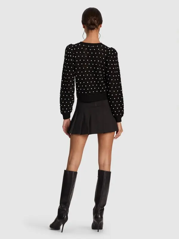 Alice + Olivia Joan Pearl Pullover