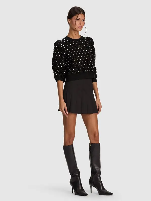 Alice + Olivia Joan Pearl Pullover
