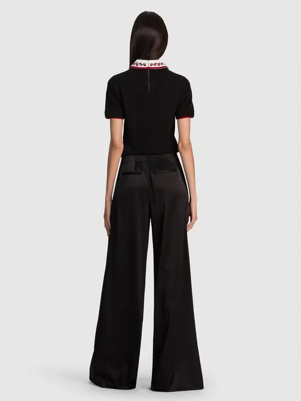 Alice + Olivia Aster Collared Pullover