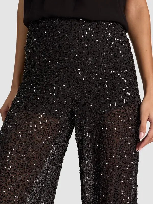 Alice + Olivia Athena Sequin Pant