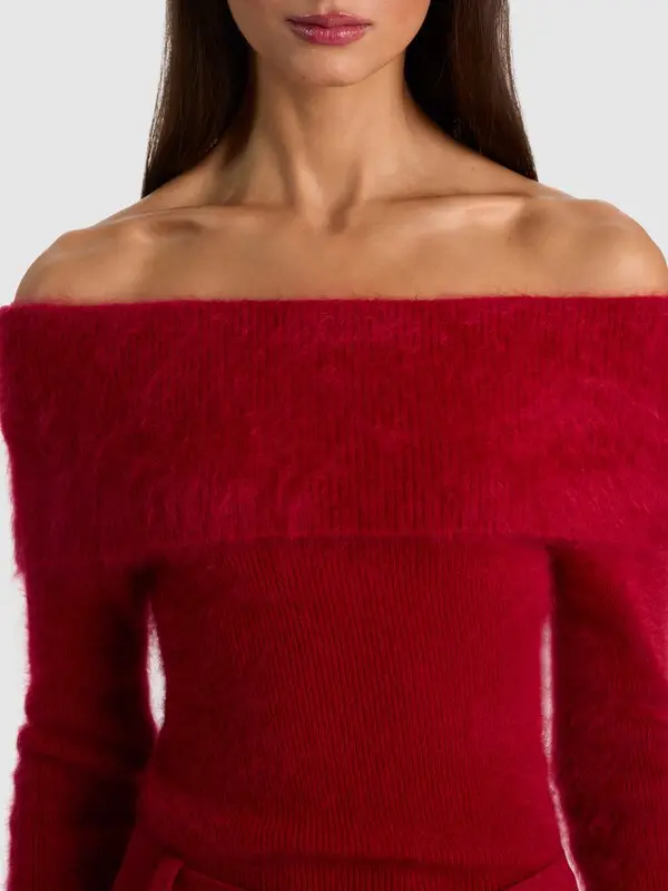Alice + Olivia Dolan Foldover Pullover