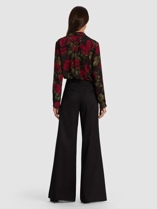 Alice + Olivia Shane Wide Leg Pant