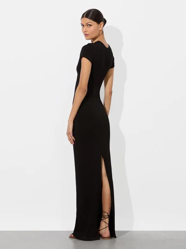 Alice + Olivia Delora Two Way Maxi Dress