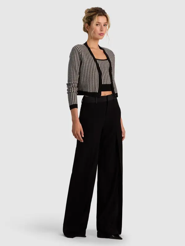 Alice + Olivia Grace Shrunken Cardigan
