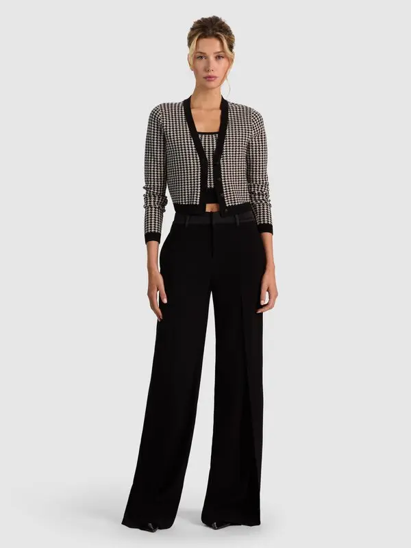Alice + Olivia Grace Shrunken Cardigan