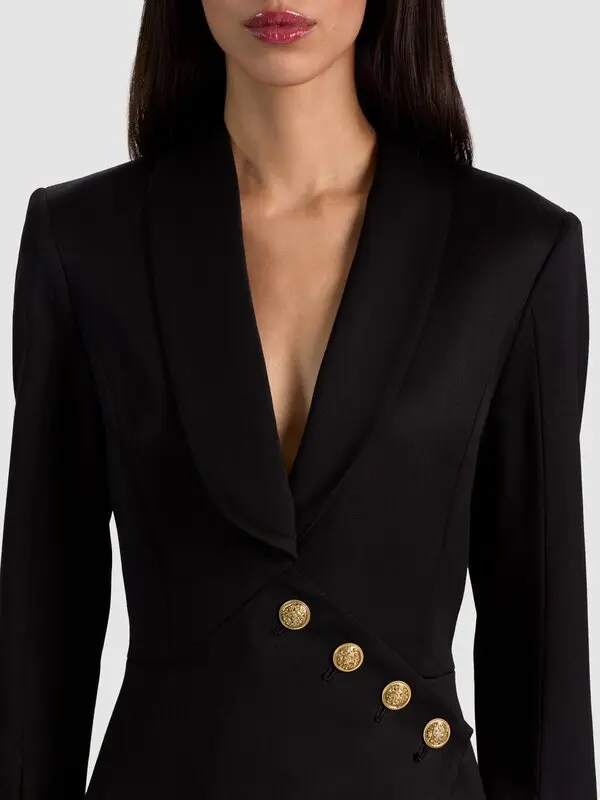 Alice + Olivia The Sculpt Blazer Mini Dress