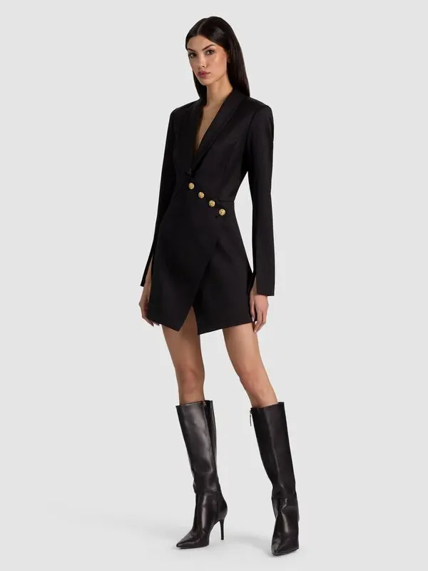 Alice + Olivia The Sculpt Blazer Mini Dress