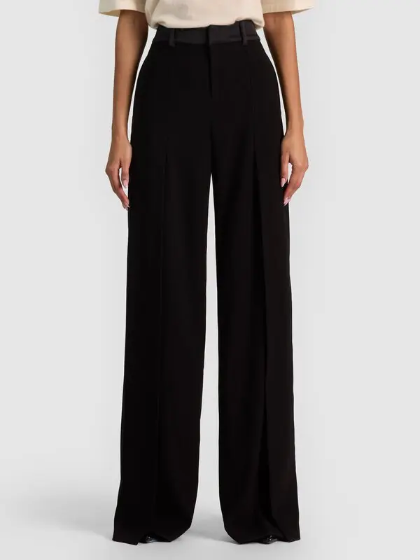 Alice + Olivia Wade Open Pleat Trouser