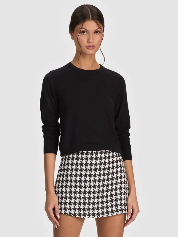 Alice + Olivia Carolee Cashmere Pullover