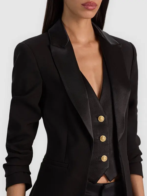 Alice + Olivia Alton Blazer With Vest