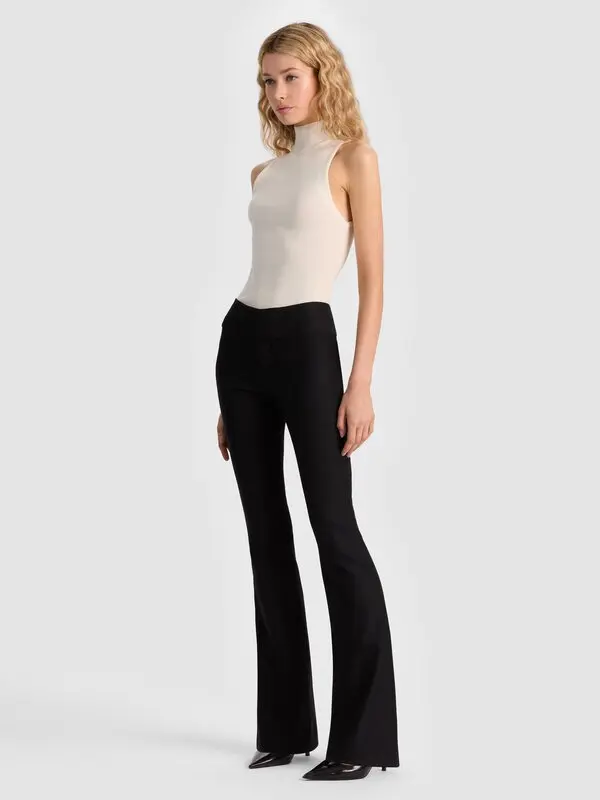 Alice + Olivia Olivia Wool Bootcut Pant