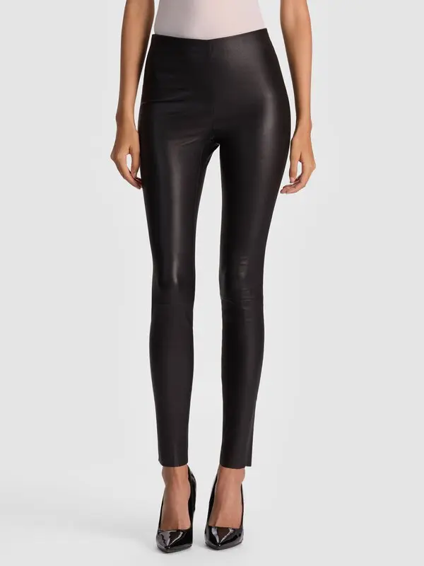 Alice + Olivia Lennox Leather Legging