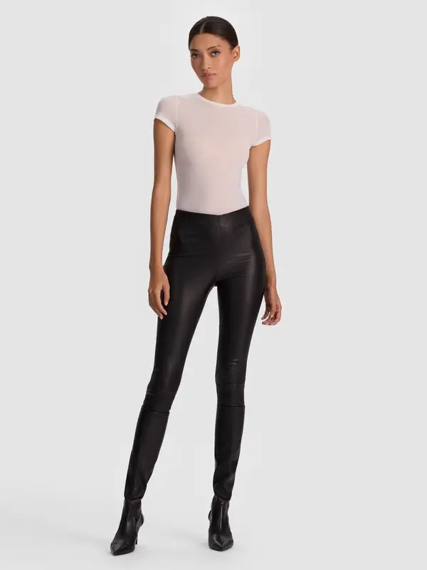 Alice + Olivia Lennox Leather Legging
