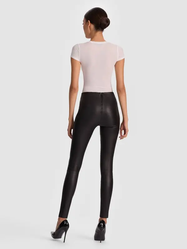 Alice + Olivia Lennox Leather Legging