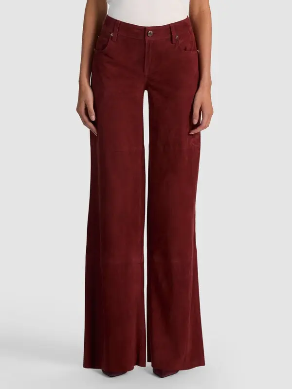 Alice + Olivia Amazing Suede Pant