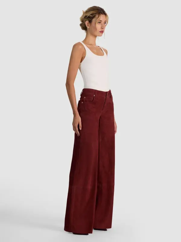 Alice + Olivia Amazing Suede Pant